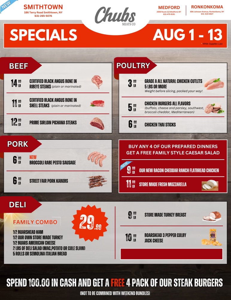 Contact Us | Chubs Meats